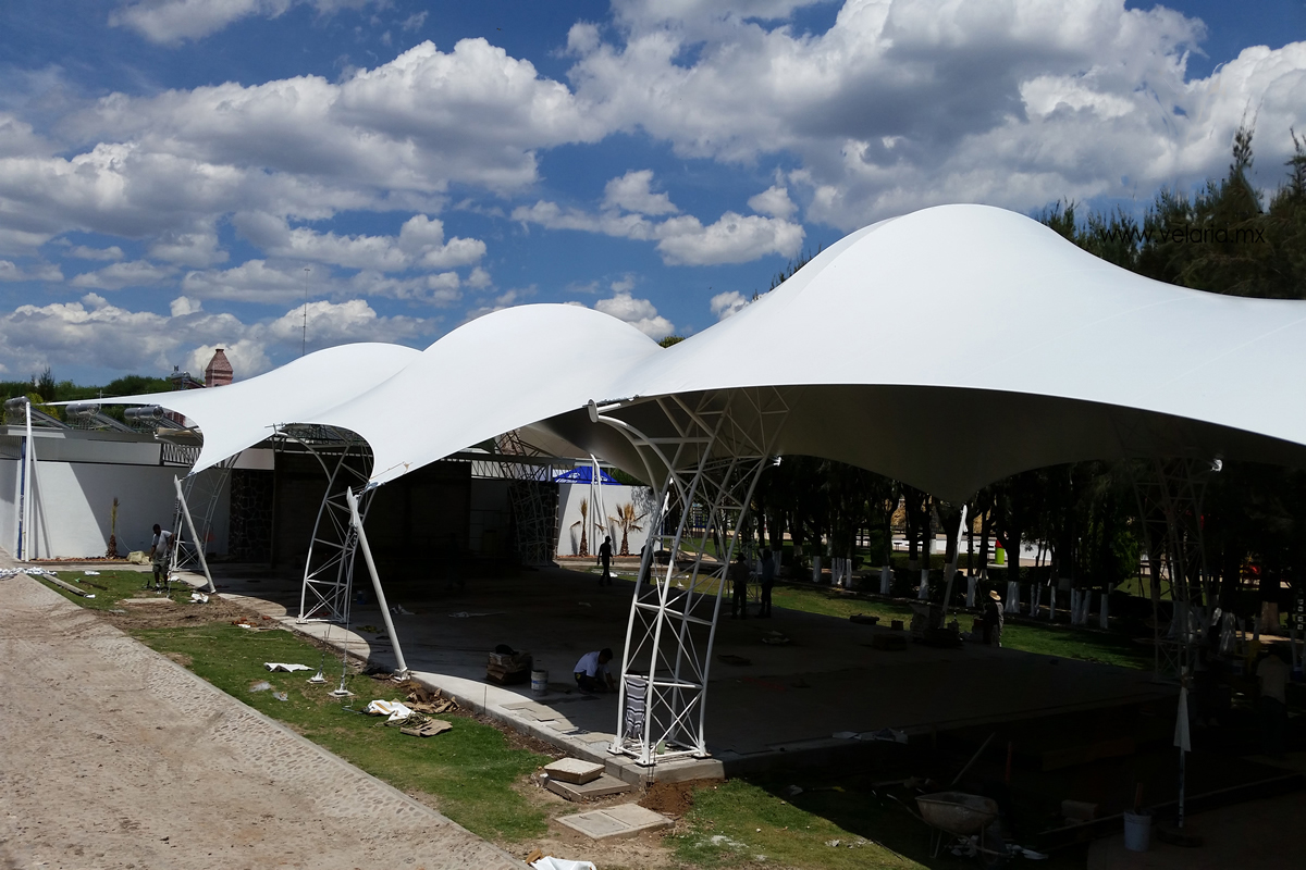 Velarías, diseño arquitectónico