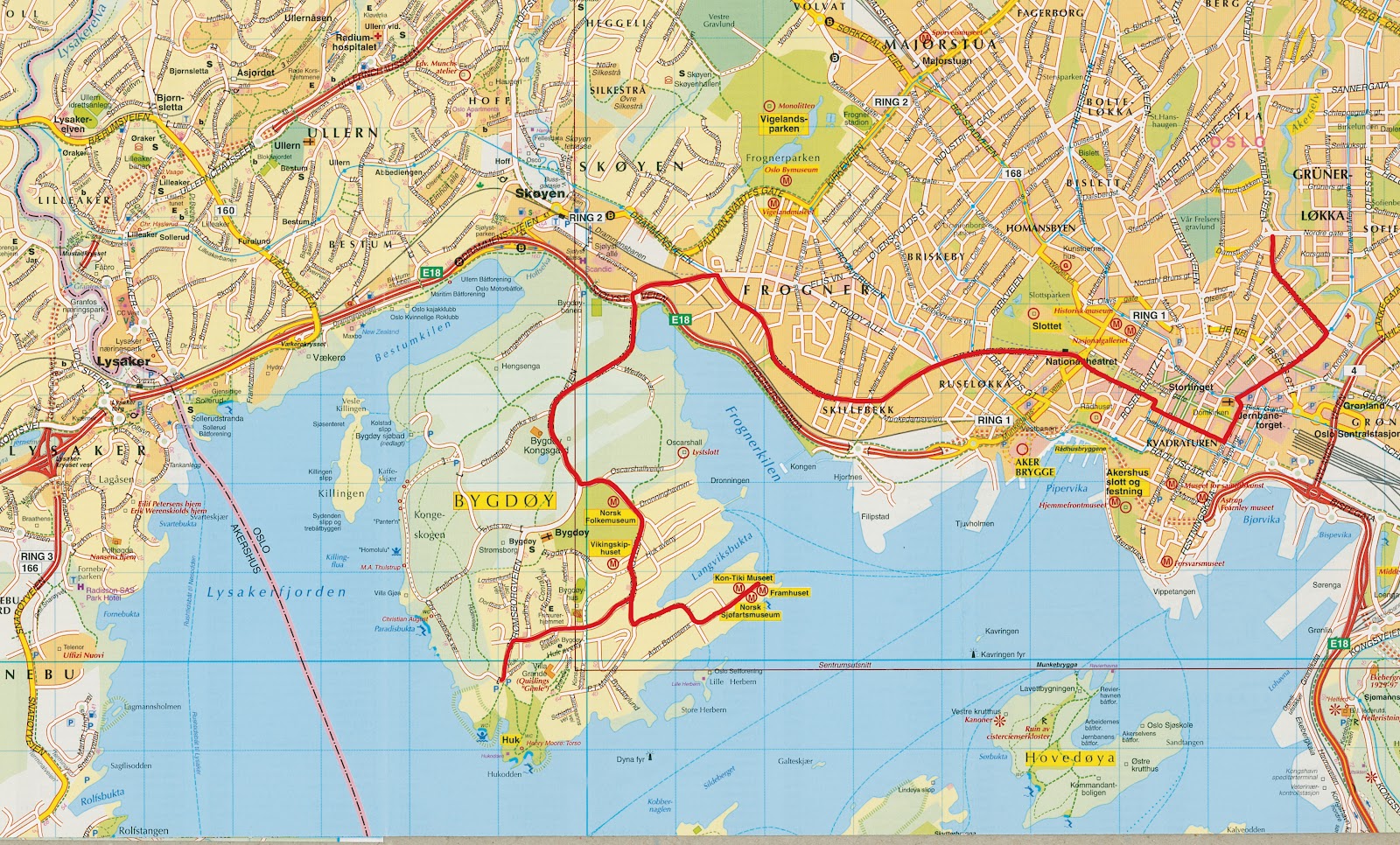 Gutted Arcades of the Past: Bygdøy, Oslo