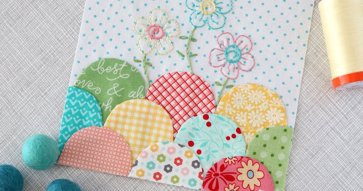 A Bright Corner Clamshell Block How To And Splendid Sampler Block 3