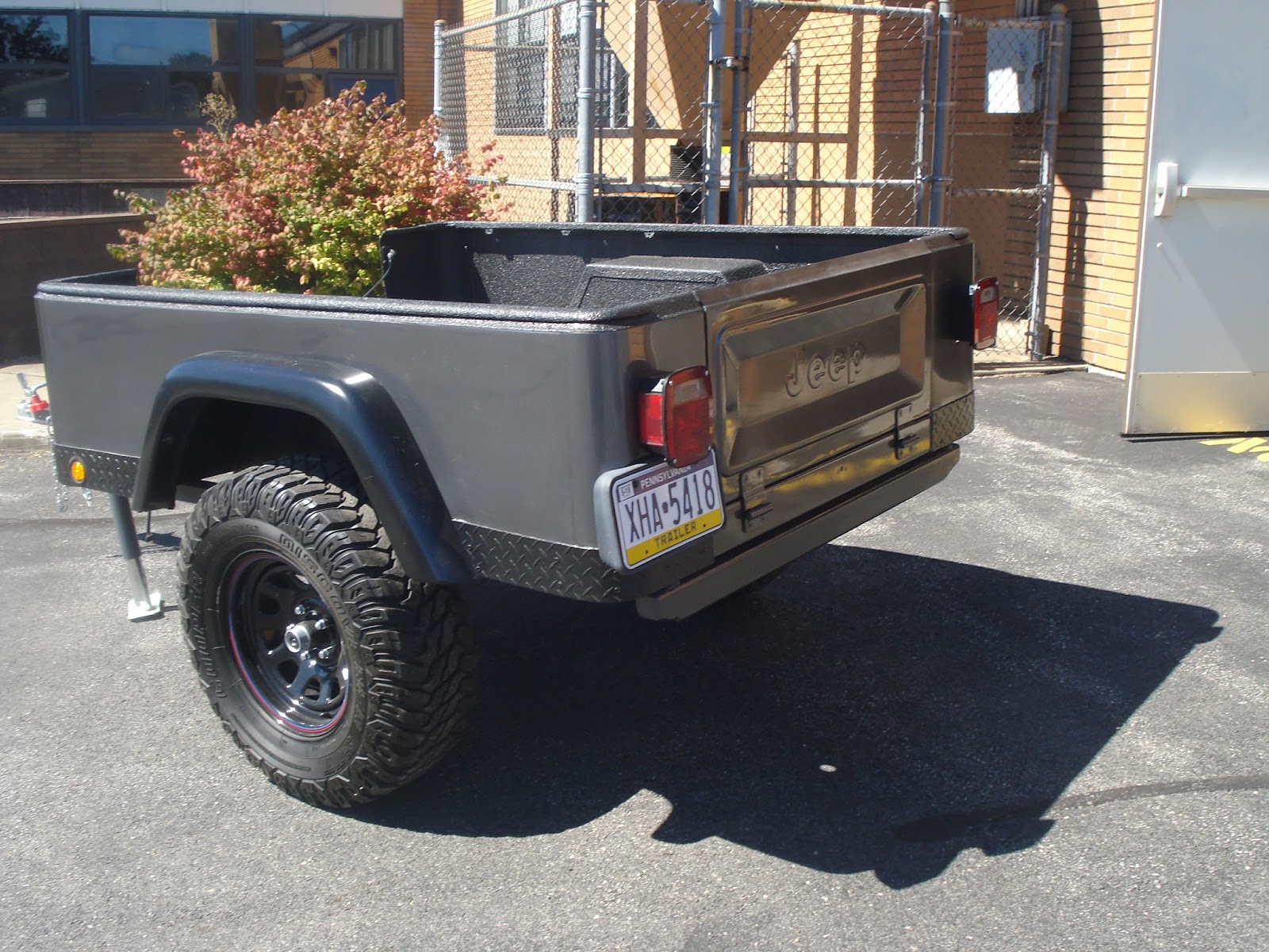 Keystone Trailer Project: Finished Jeep Trailer