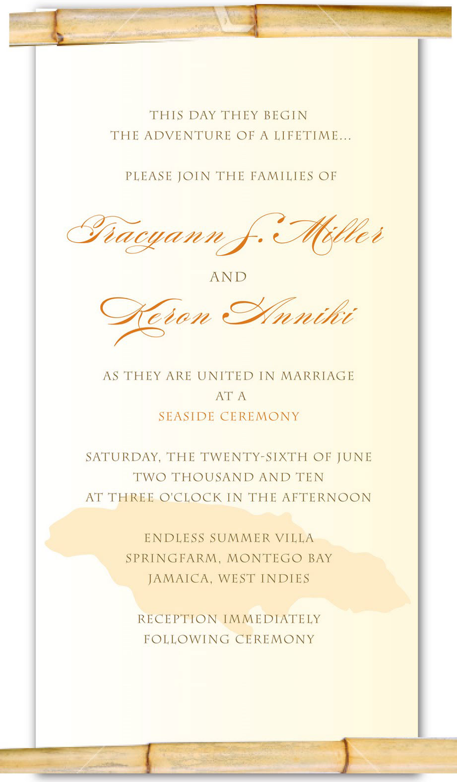 Couture Invitations - Wedding Invitation in Bamboo Box - So Pretty ...