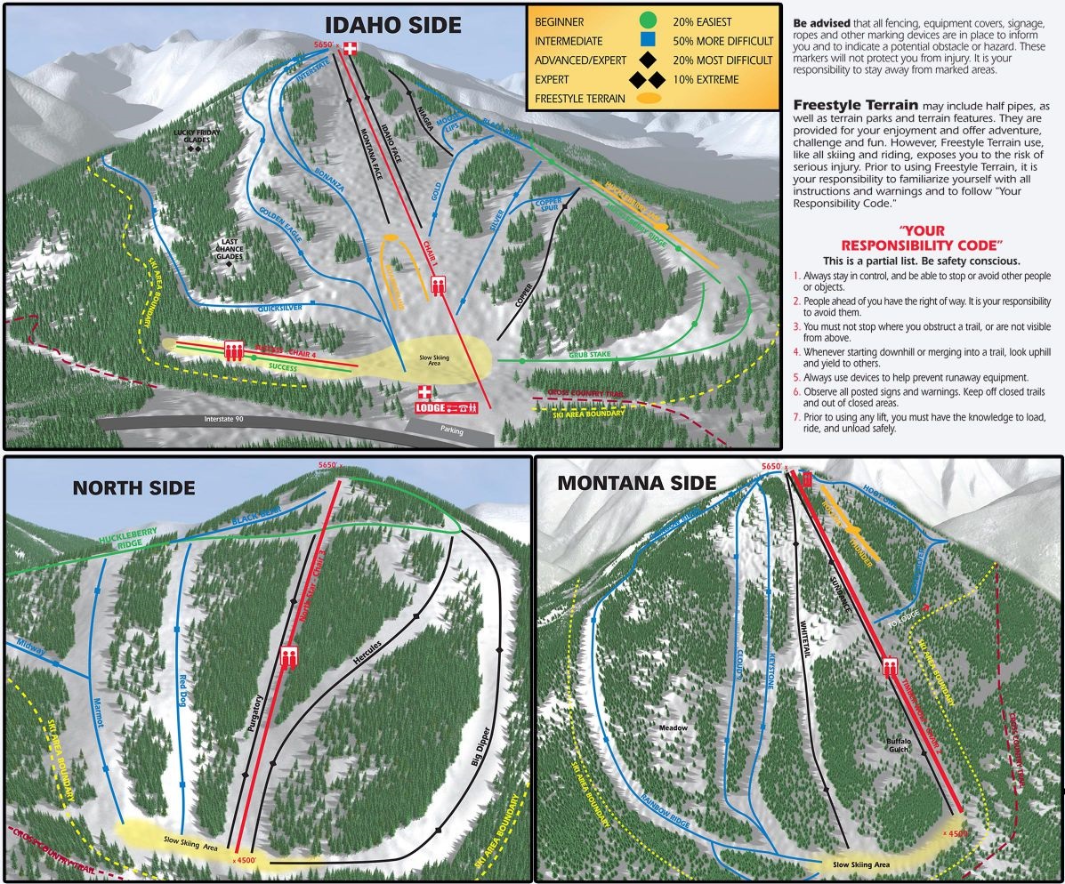 World Ski Resort: Lookout Pass