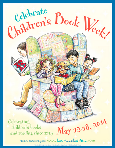 The Library Voice: Excited To See The 2014 Children's Book Week Poster ...