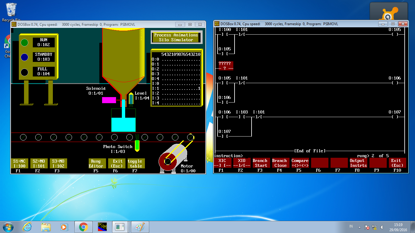 Sederhana Wae: PROGRAM PSIM SILO SIMULATOR