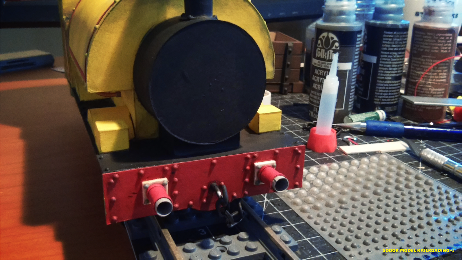 SodorModelRailroading: Scratch-Building Proteus | 16mm Scale