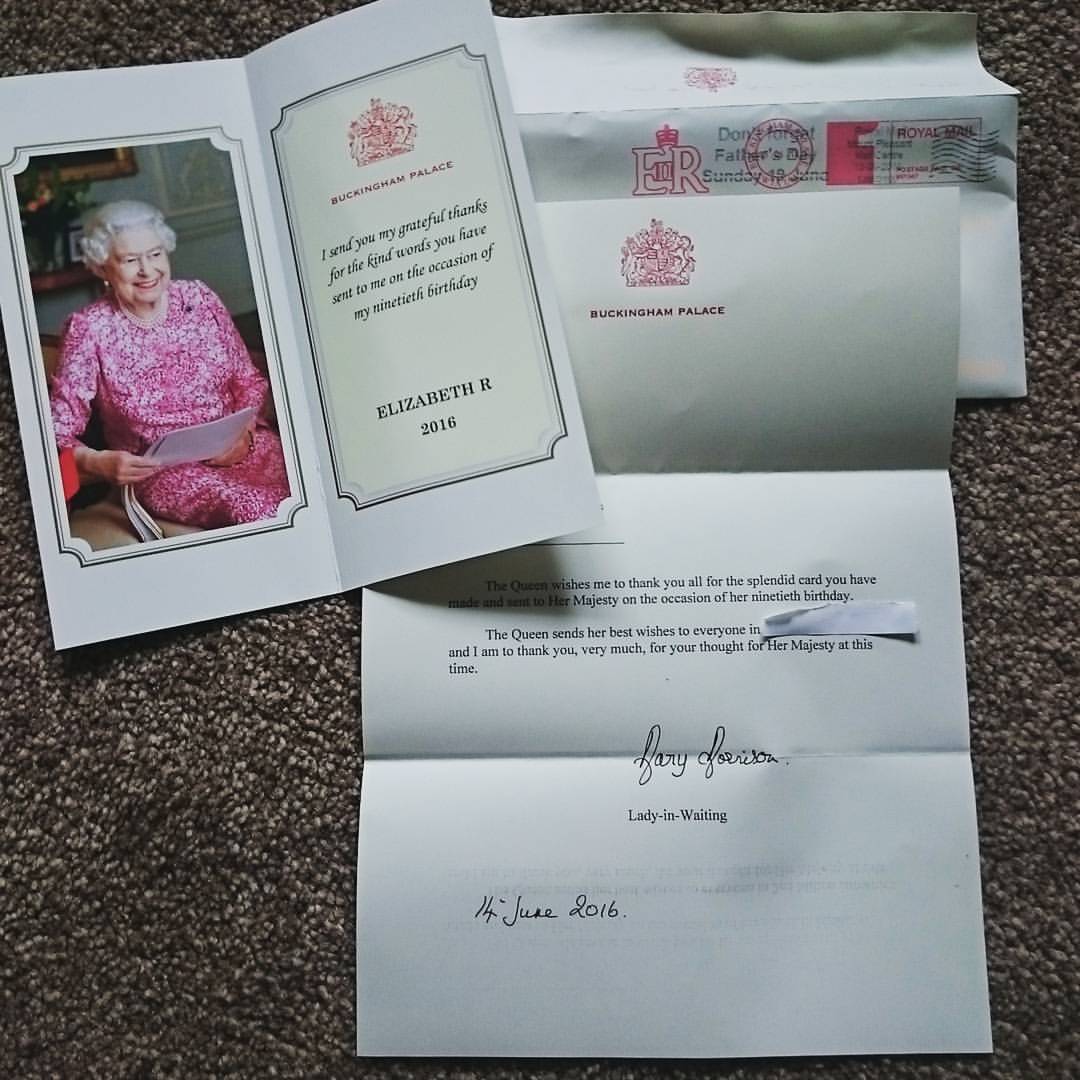 How to get a letter from the Queen