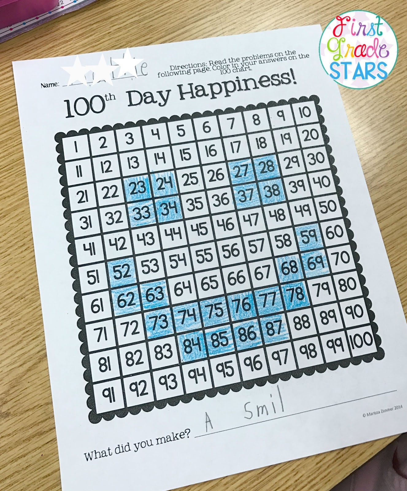 First Grade STARS: 100th Day Happiness!