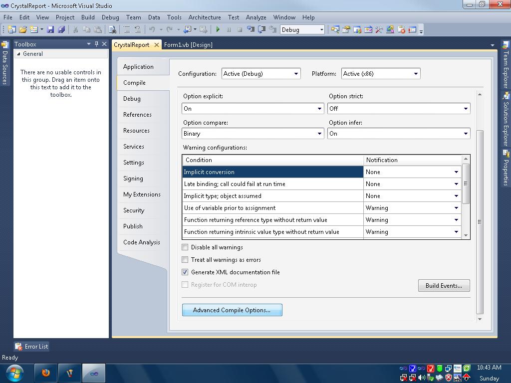 kreativeidea21: VB.Net 2010 and Crystal Report for .Net Step by Step ...