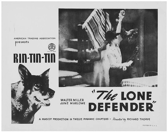 .: The Lone Defender - Richard Thorpe - 1930