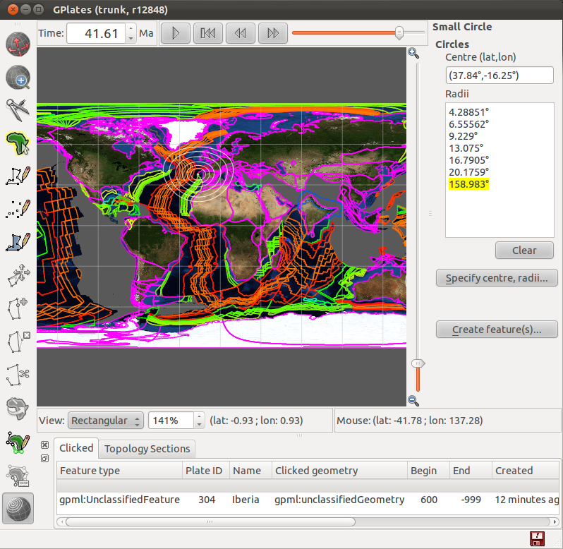 GPlates "Interactive Visualisation Of Plate-tectonics" | Geology Page