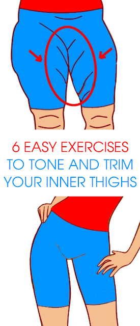 6 Easy Exercises to Tone and Trim your Inner Thighs - FITNESS SHORTCUT