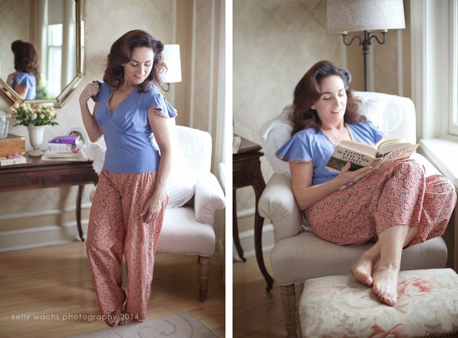 Behind the Scenes of Maddy James Vintage Loungewear / Va-Voom Vintage ...