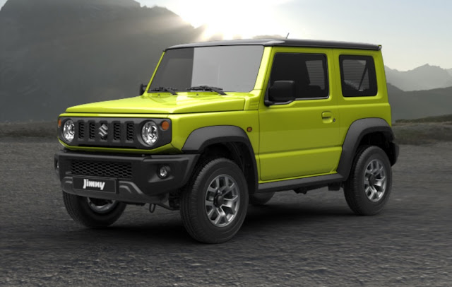 Suzuki Jimny 4 (2018 à 2023) - Couleurs et code peinture