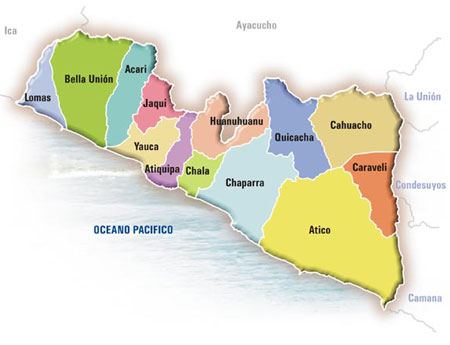 Prelatura de Caravelí: Provincia de Caravelí