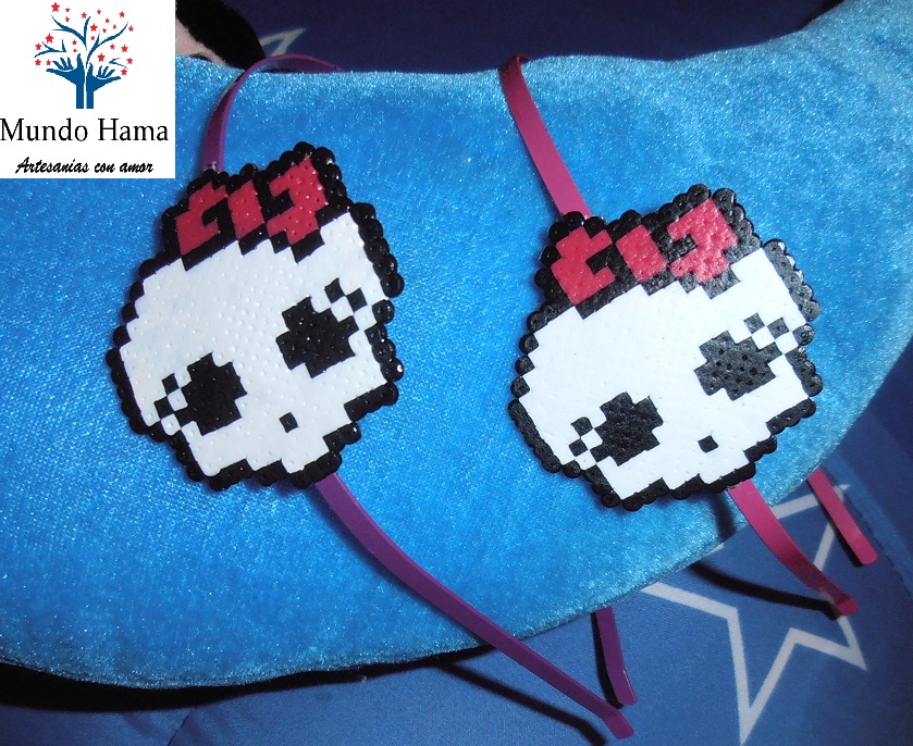 Mundo hama: Diademas Monster high hama! :)