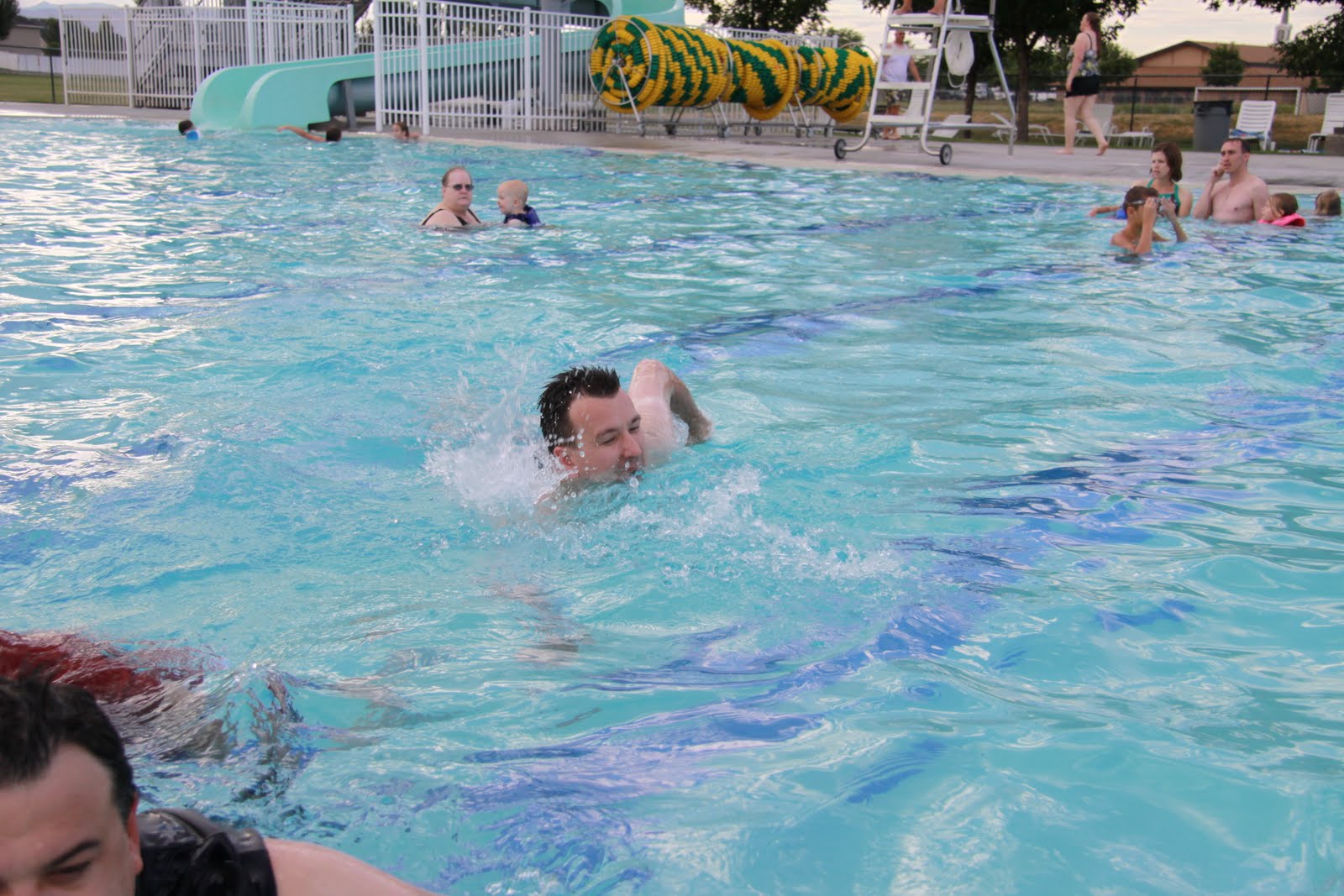 Silvey Family: Church Pool Party