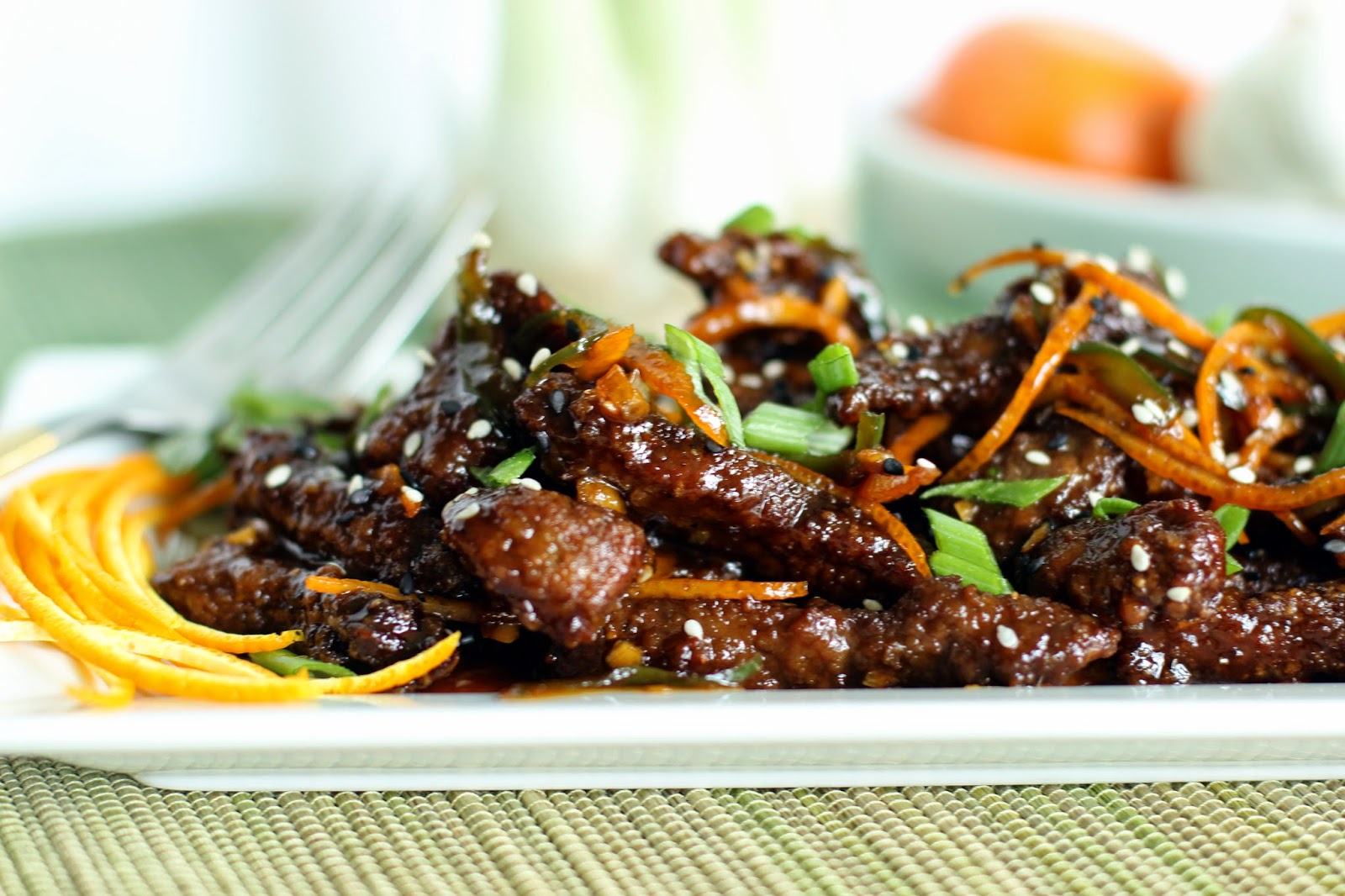 orange peel beef recipe