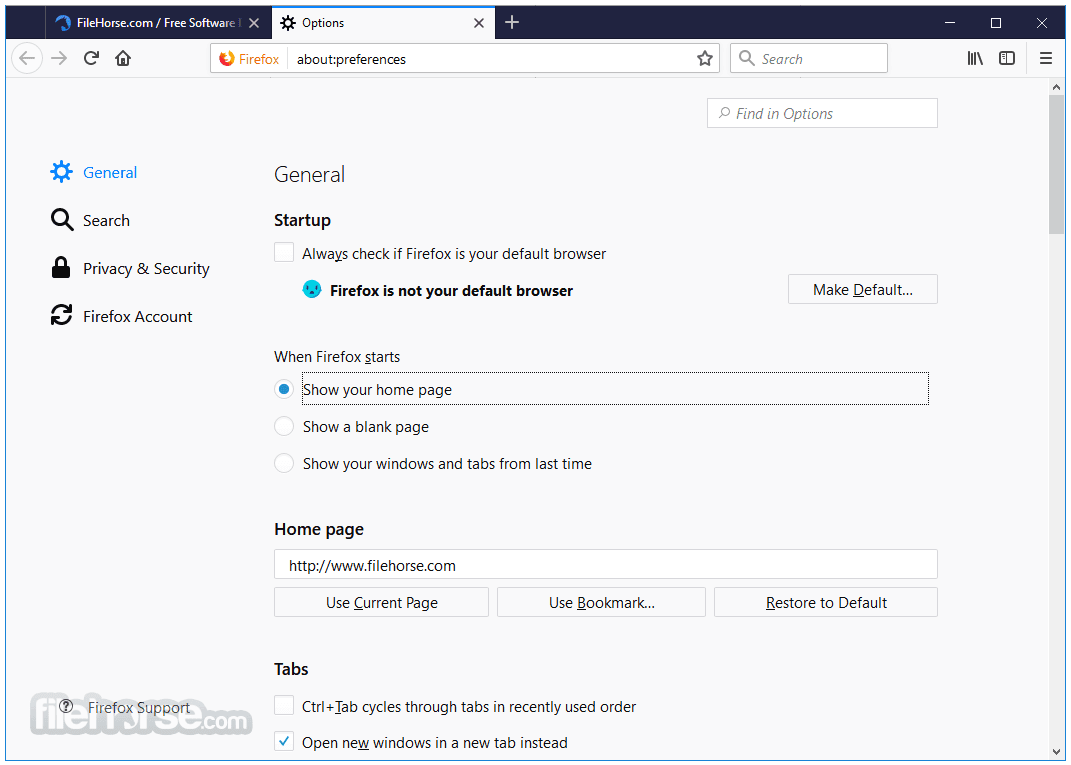Firefox (32-bit) - Game play