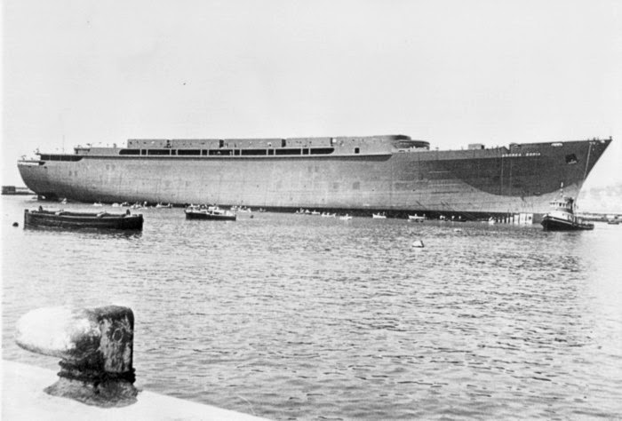 Ocean Superliners: The SS Andrea Doria was launched in 1951 and made ...
