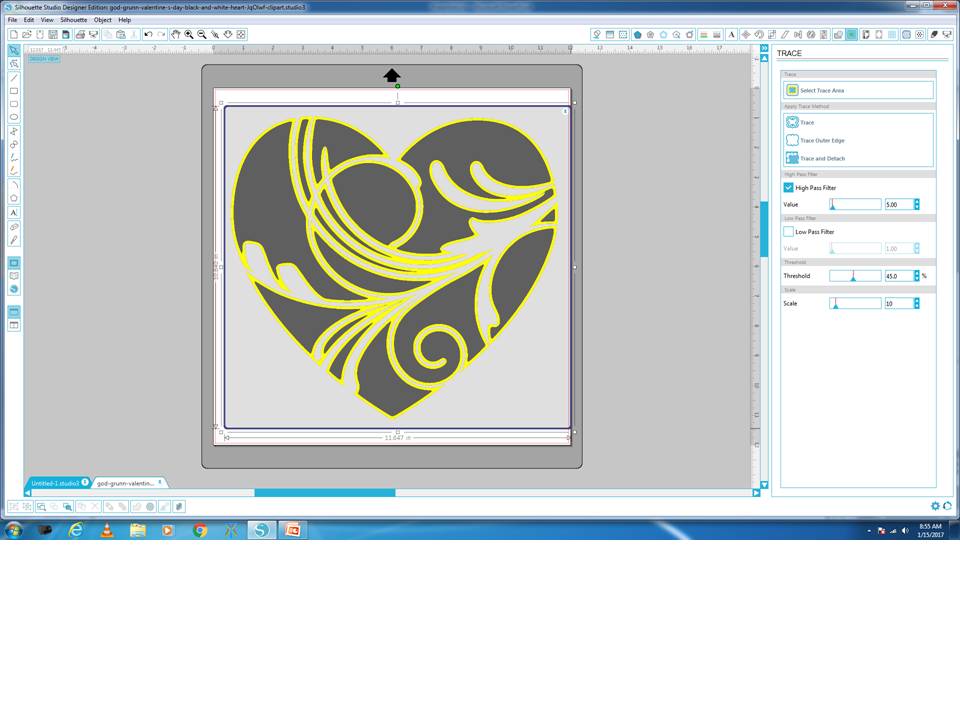 Liane Van Harn Designs: Trace and cut for beginners