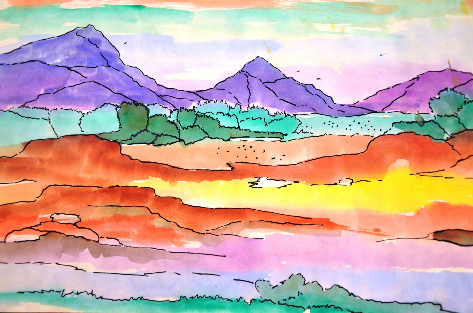 Danette's International Teaching: Middle School Art