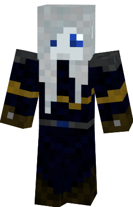 Minecraft Custom Maps and Skins: Dark Female Elf