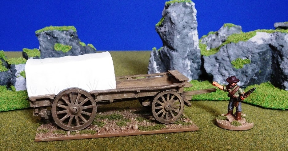 Boer War in Miniature: I painted my wagon