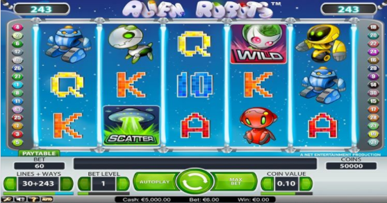 My Facebook Game List: Alien Robots