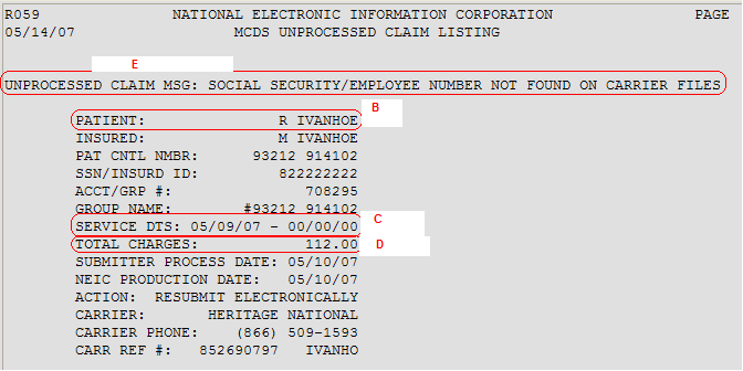The Business & Innovation Blog: Electronic Claims