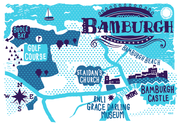 Blinkin' imp: BAMBURGH MAP!