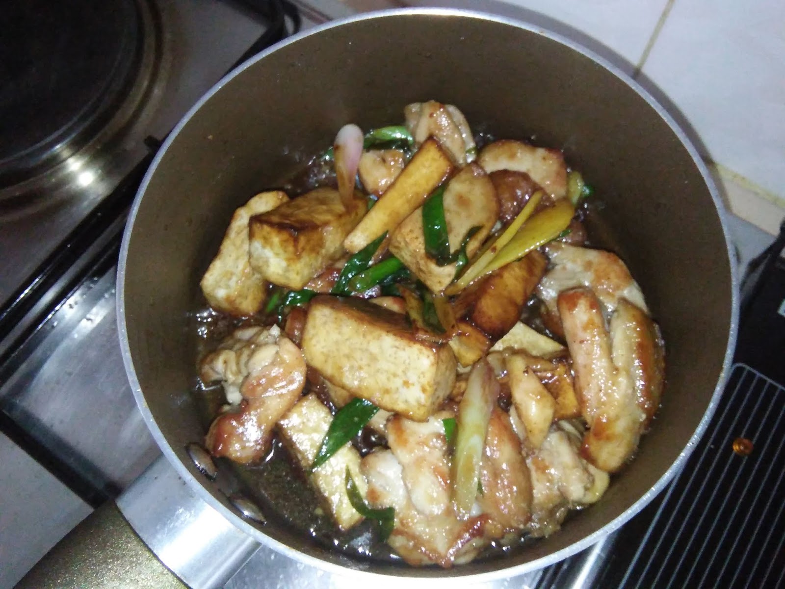 Cooking Pleasure: EZCR#126 - FRAGRANT YAM WITH CHICKEN