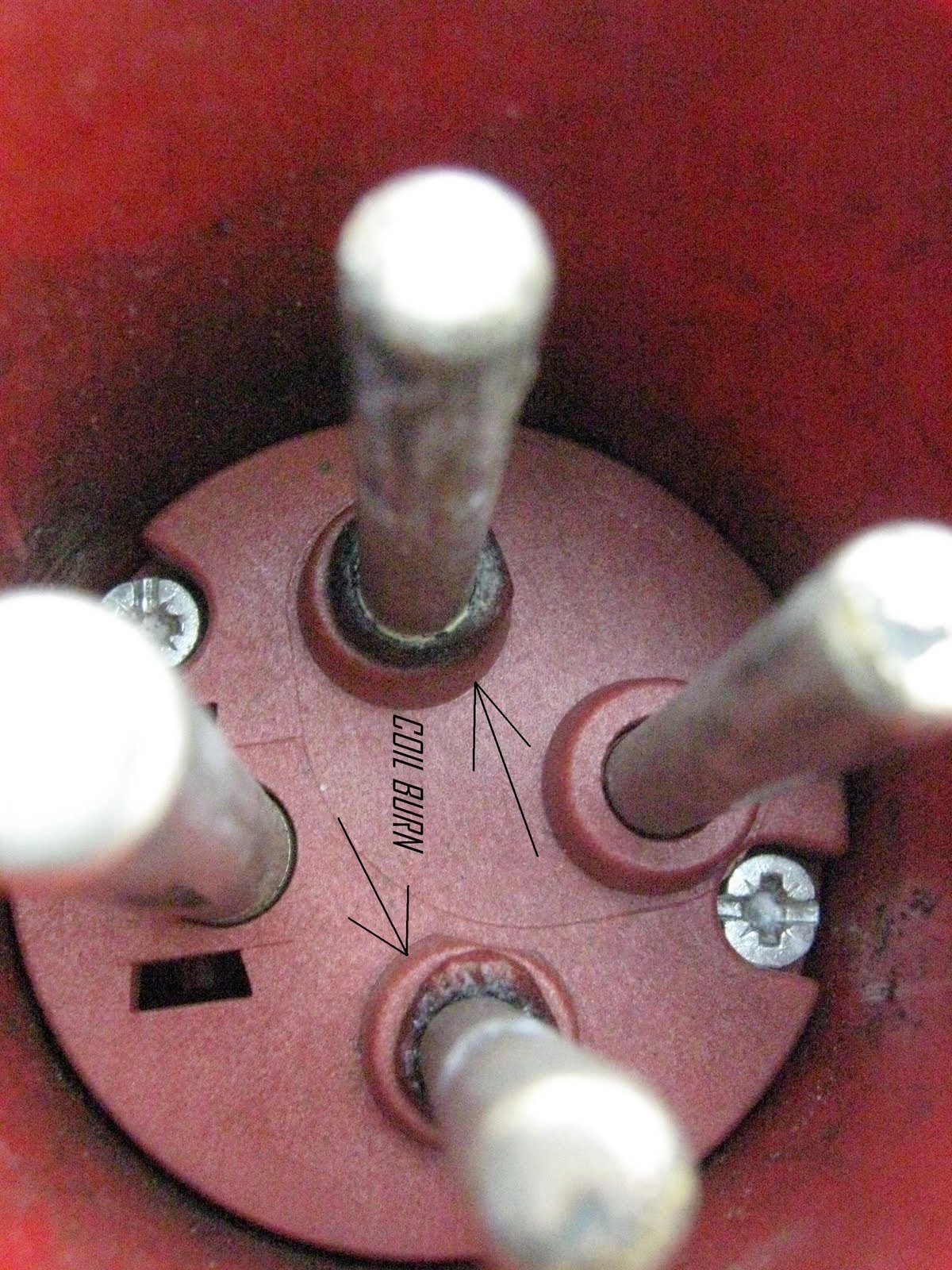 POWER PLUG COIL BURN - Reefer Container Return To Depot