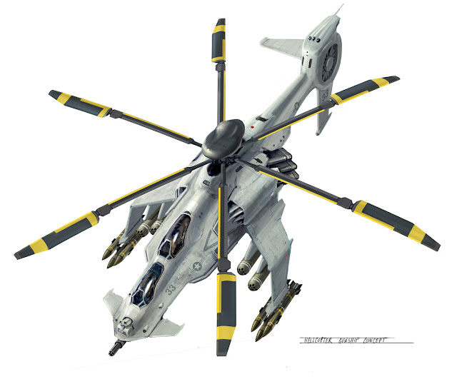 Monster Bego: KONSEP Helikopter Masa Depan [Hovercopter]