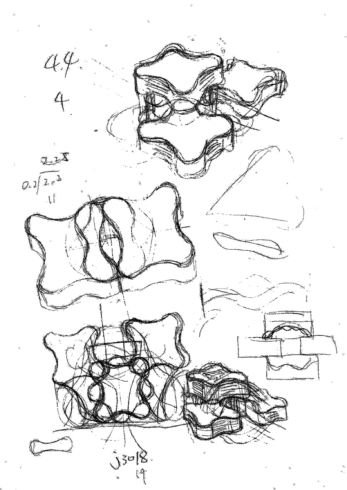 Yiming Song UNSW Arch: assignment3 draft drawing and final sketchup model