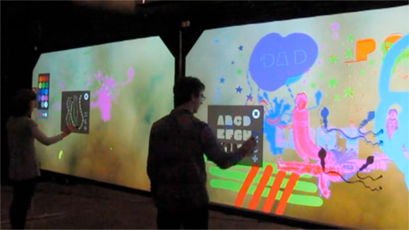 Creative Graffiti: Digital Graffiti Wall