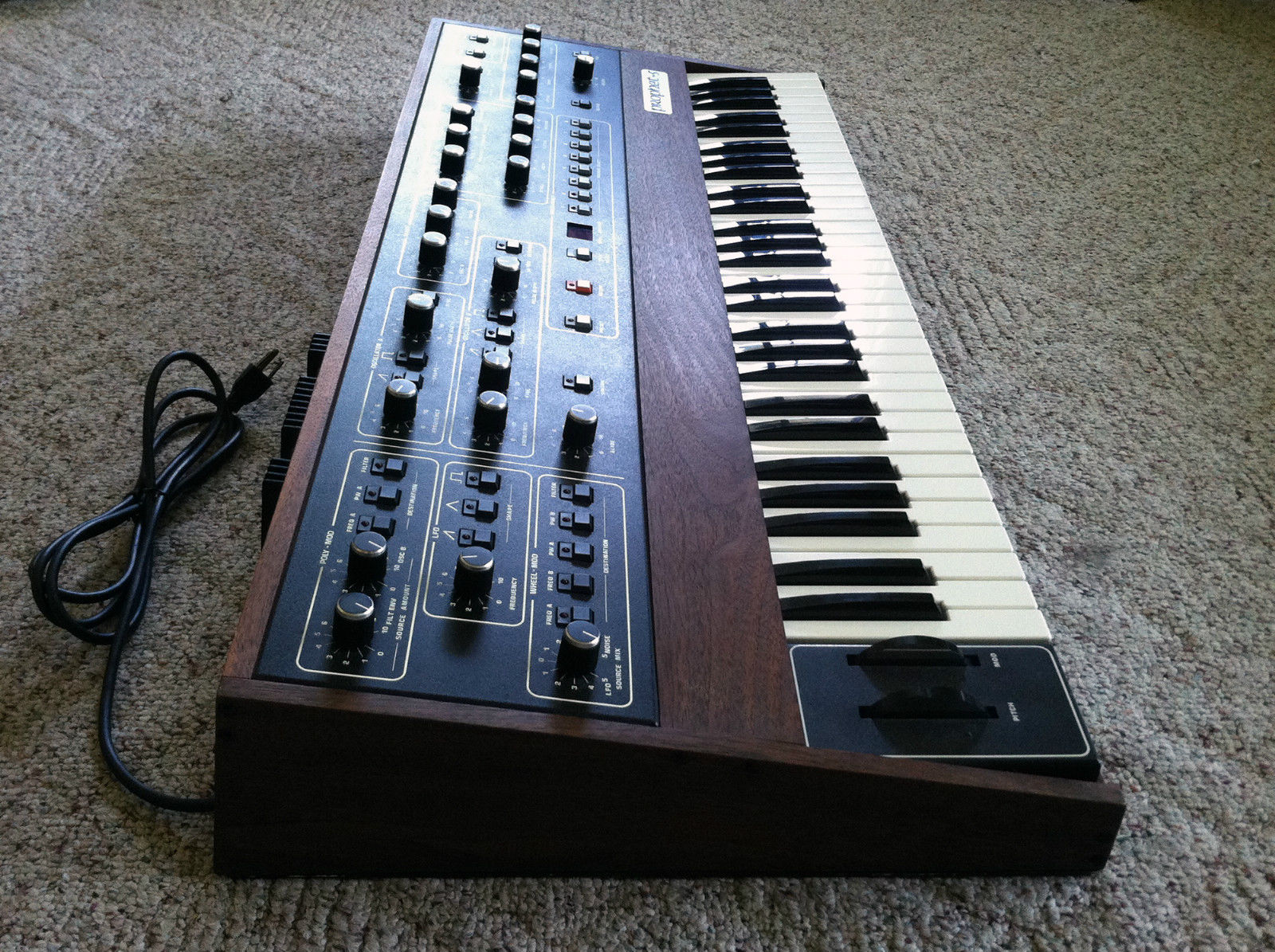 MATRIXSYNTH: Sequential Circuits Prophet 5 Rev 3.0 SN 2001