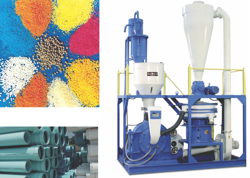 PVC, Plastic Pulverizer Machine