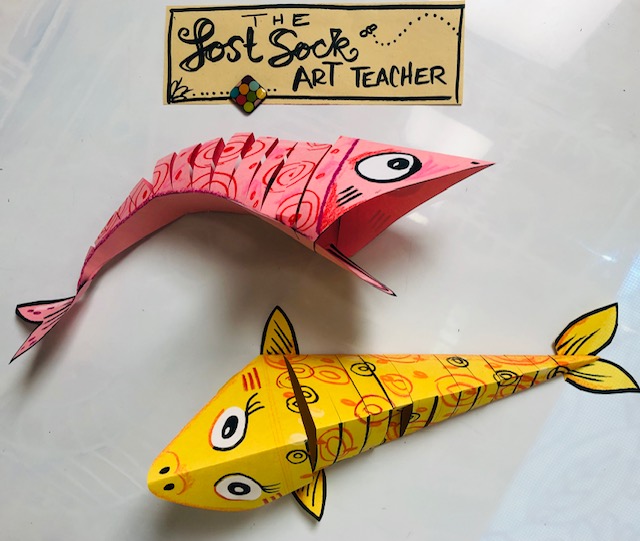 The Lost Sock : 3D Wiggly Fish