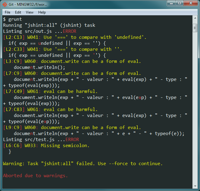 Blog2dev Blog De Devs Grunt The Javascript Task Runner Installation Et Utilisation