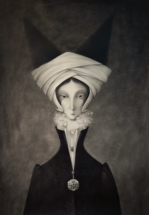 Pinzellades al món: Il·lustracions d'Alice Lin, en blanc i negre