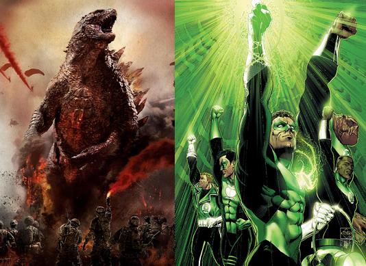 LAS CRÓNICAS DE AXA: Godzilla 2 y Green Lantern Corps cambian de fecha ...
