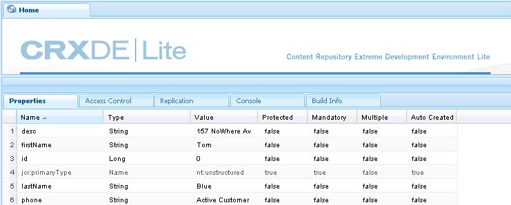 Persisting CQ data in the Java Content Repository - AEM Tutorials for ...