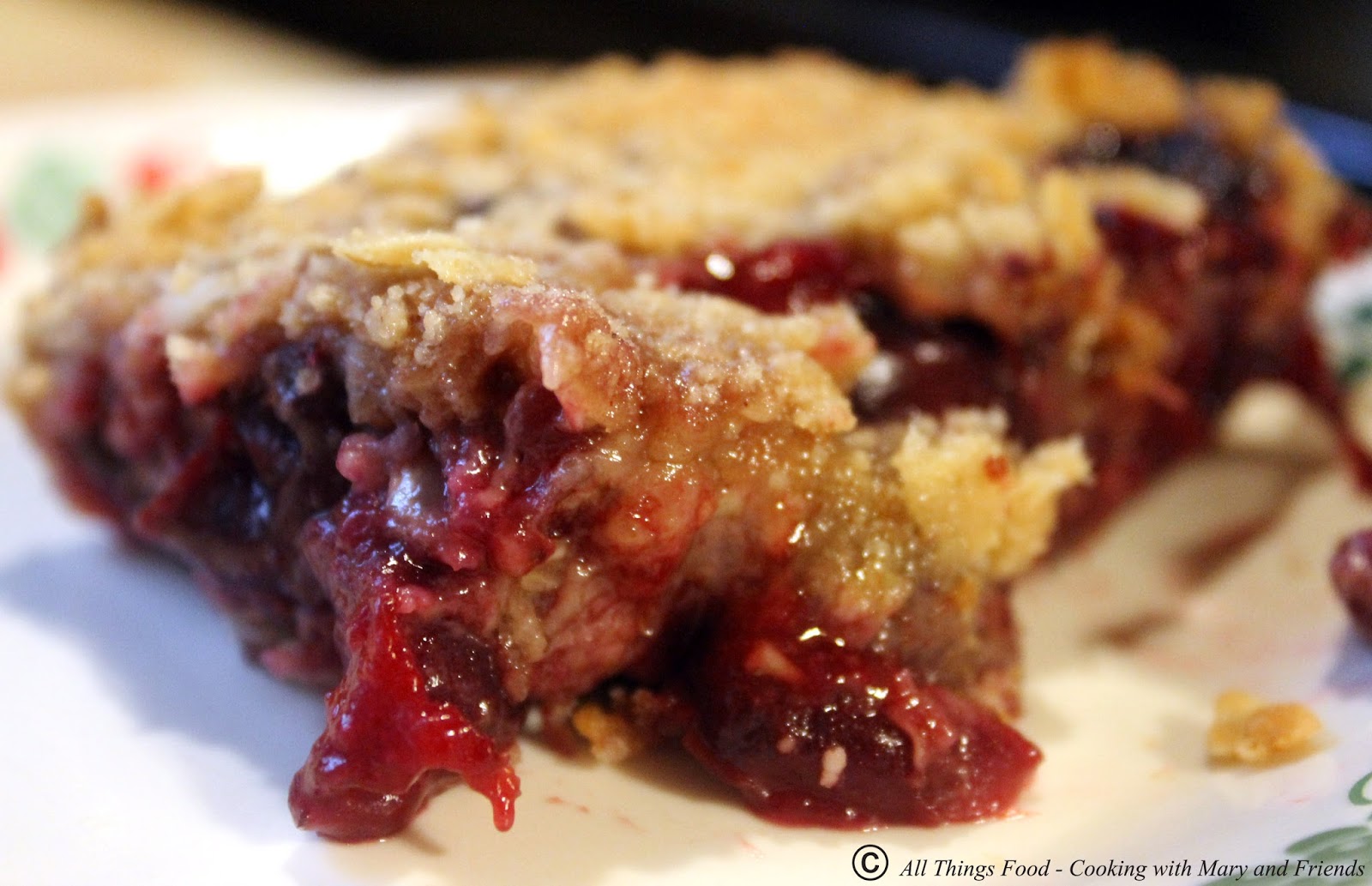 Cooking With Mary and Friends: Cherry Crunch Dessert