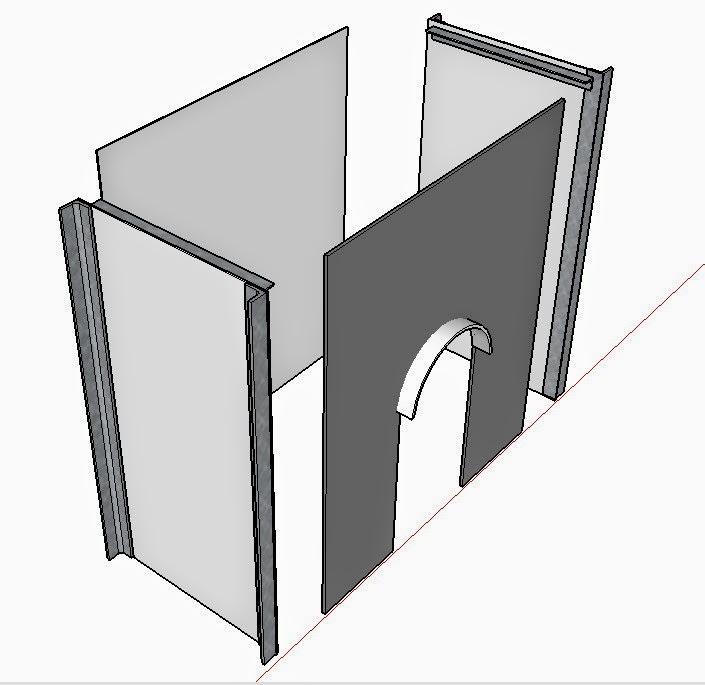 Persimmon Forge: Professional Blacksmithing: The Replacement Forge Flue