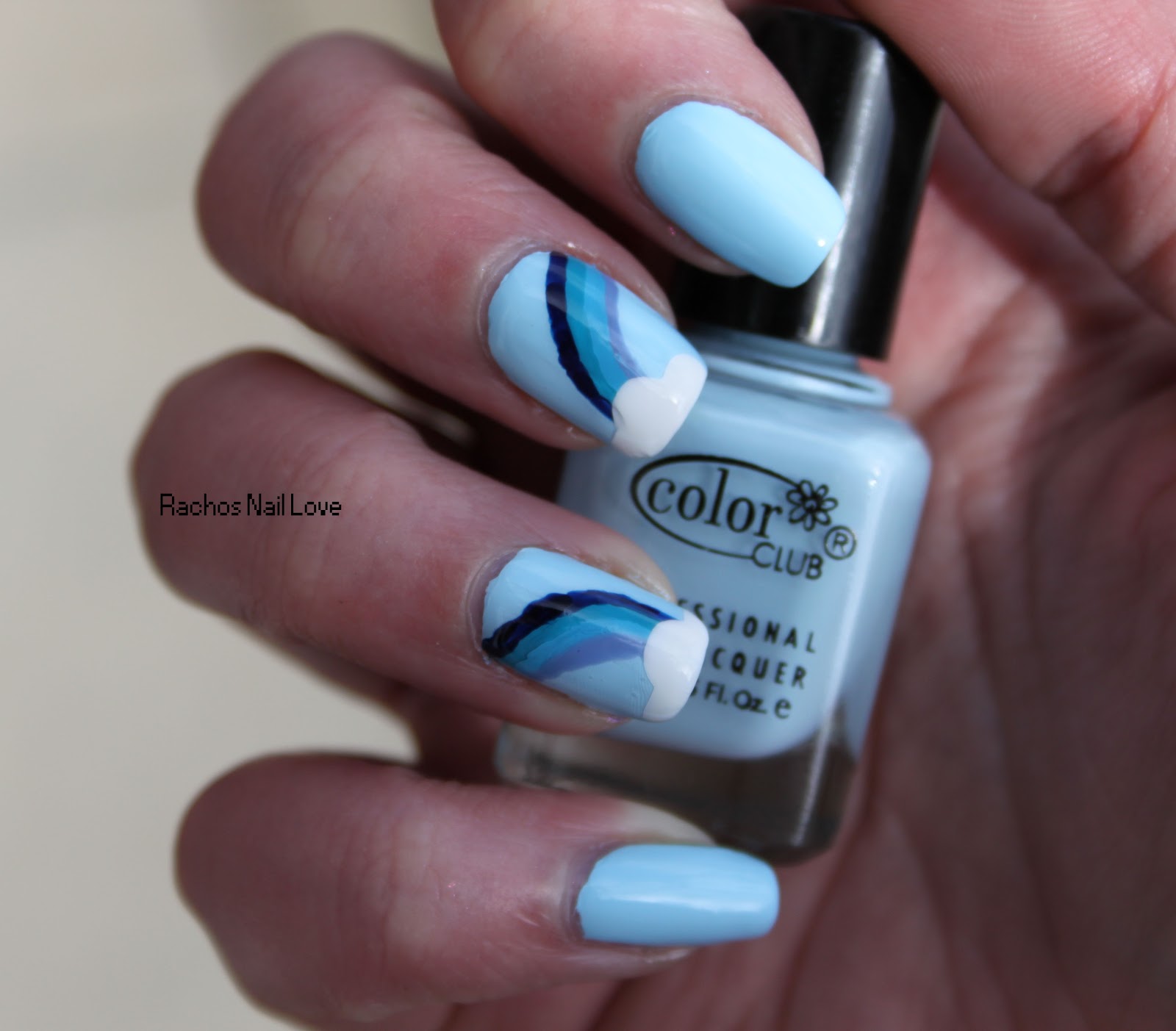 Racho's Nail Love: Different Shades of Blue - Autism Awareness ...