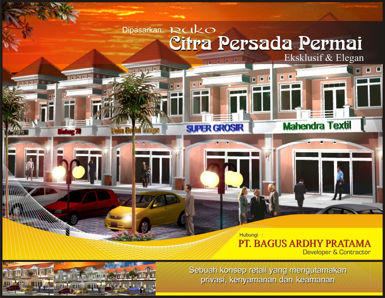 Gressteline.net: Download template baliho ruko