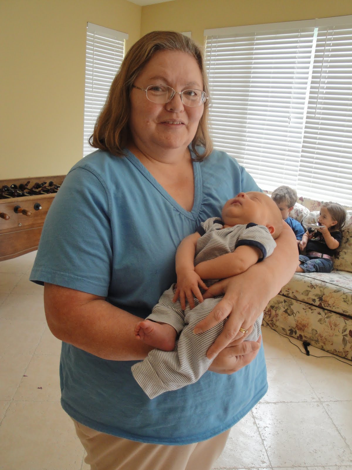 The Beaulieu Bunch: Visit with grandma and the newest nephew!