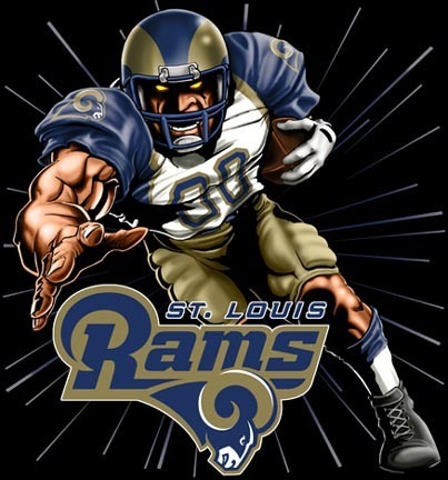 History of All Logos: All St Louis Rams Logos