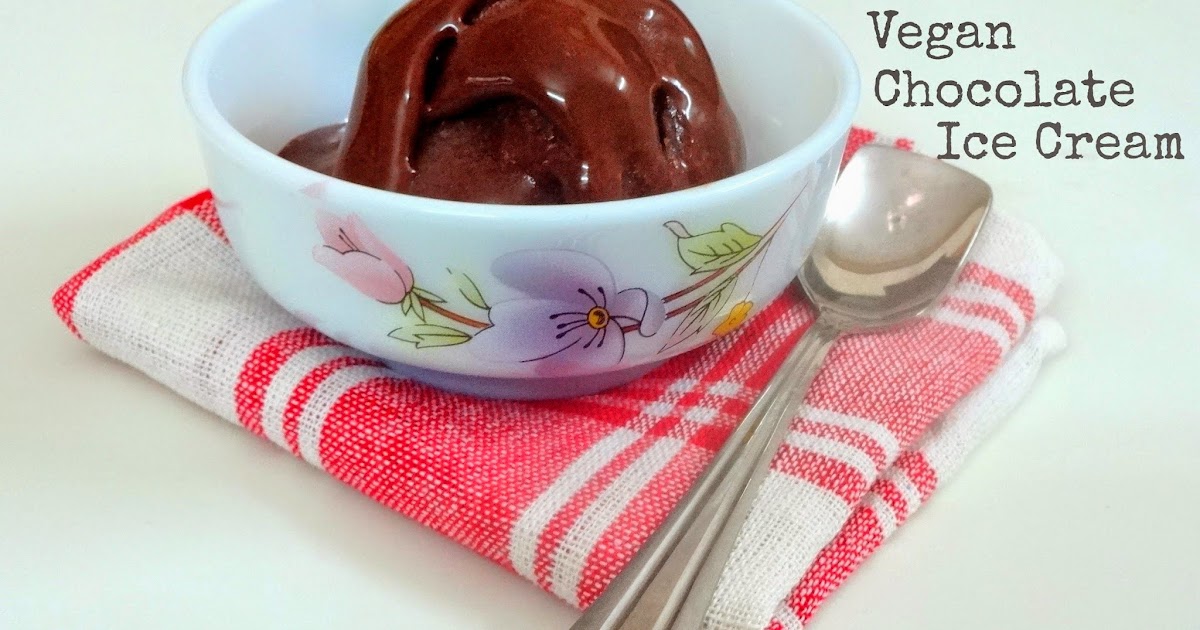 Ambrosia: Vegan Chocolate Ice Cream - Low fat and Guilt free