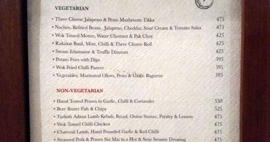 Flavours and Aromas: Revamped Bar menu at The Flying Elephant, Park Hyatt